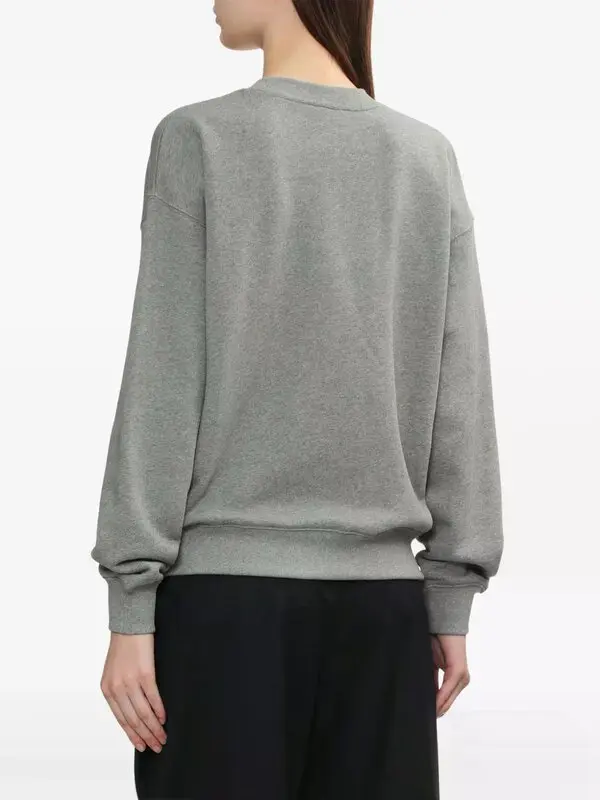 Maison Kitsuné Bold Fox Head-patch Sweatshirt - Grey