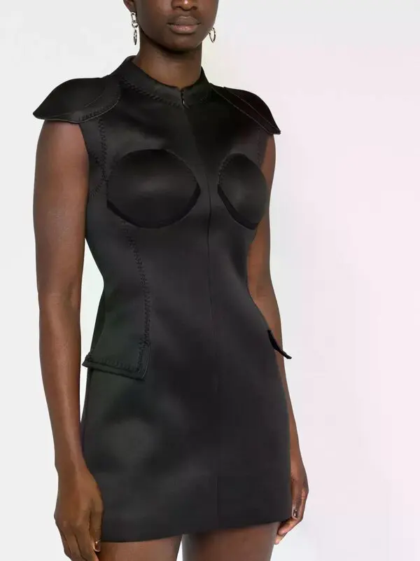 Coperni Cup Neoprene Minidress
