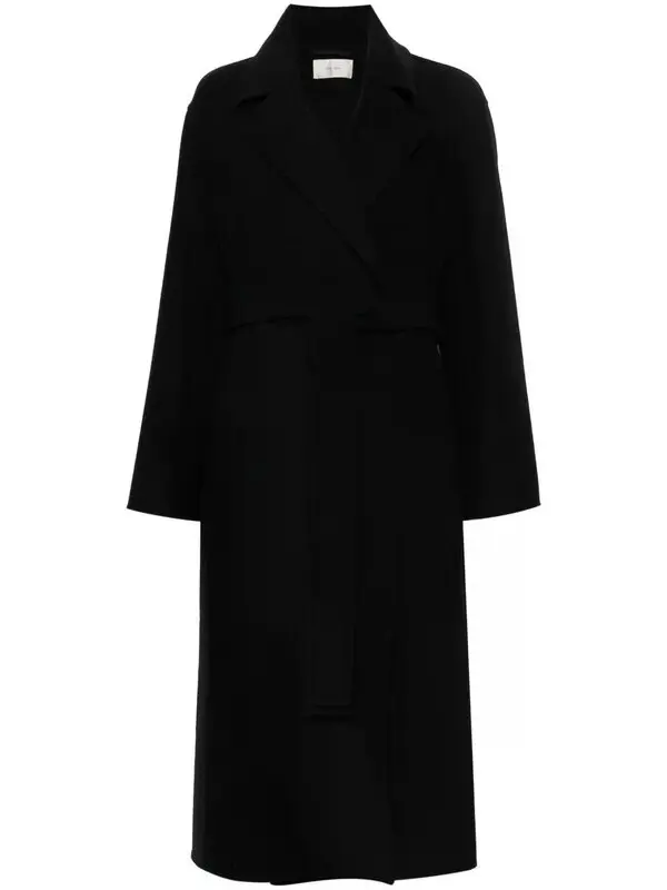 THE ROW Malika Belted Wool-blend Coat