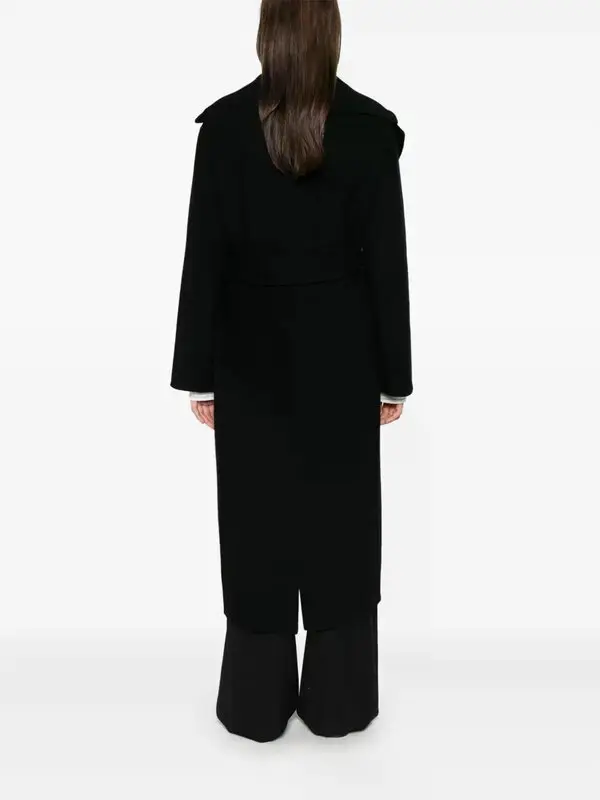 THE ROW Malika Belted Wool-blend Coat