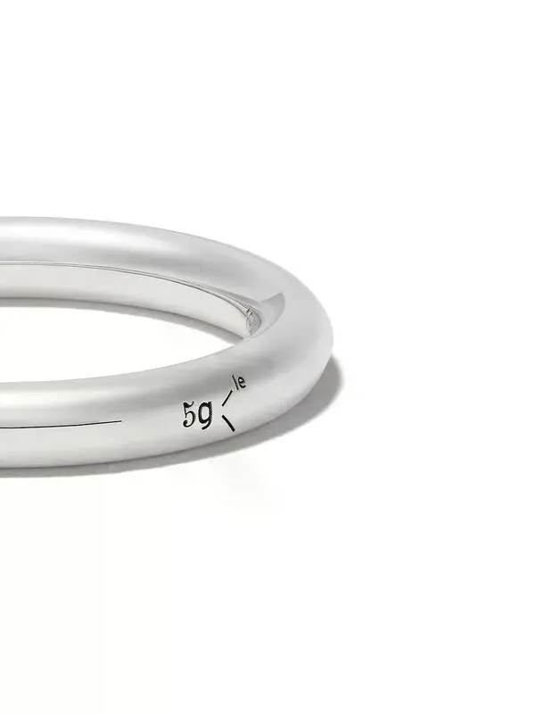 Le Gramme Le 5 Grammes Bangle Ring - Silver