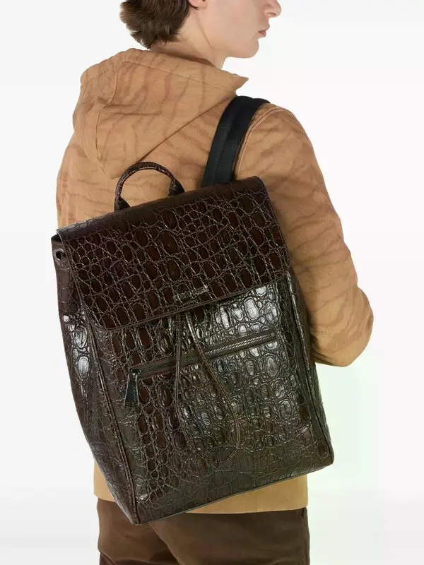 Roberto Cavalli Leather Backpack