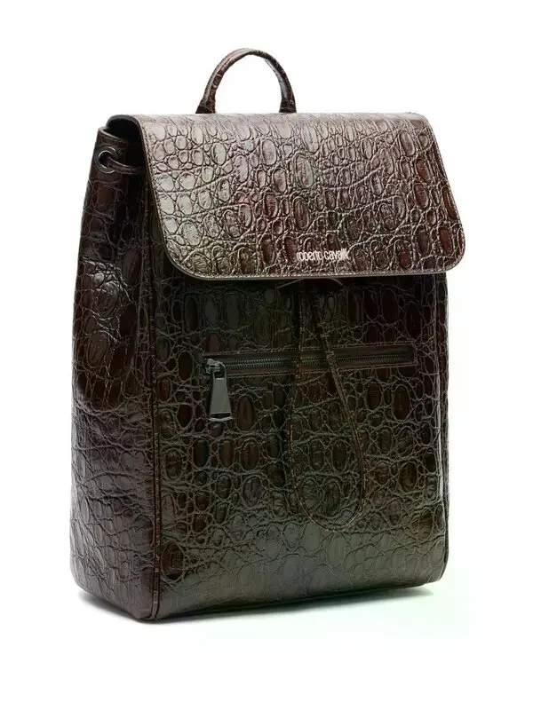 Roberto Cavalli Leather Backpack