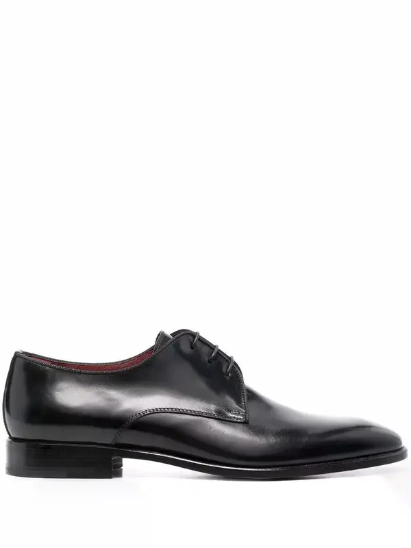 Corneliani Leather Derby Shoes