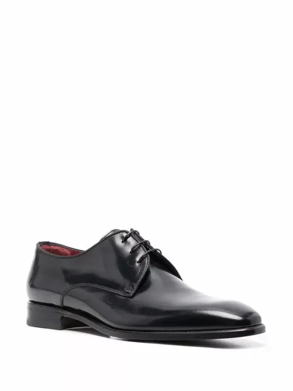 Corneliani Leather Derby Shoes