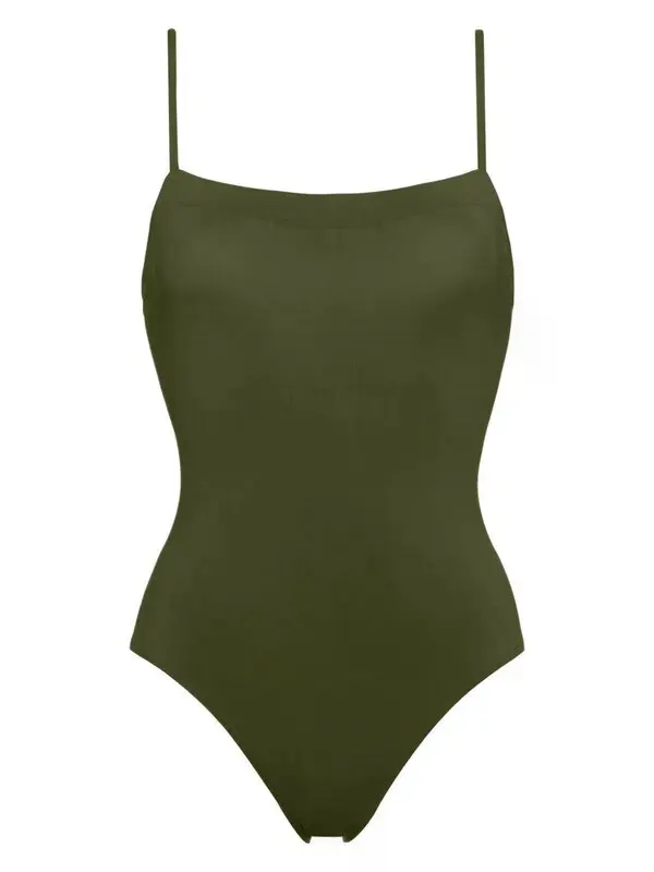 ERES Aquarelle Square-neck Swimsuit - Green