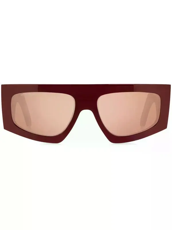 Etro Rectangle-frame Sunglasses - Red