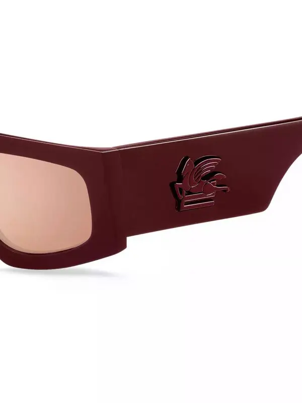 Etro Rectangle-frame Sunglasses - Red