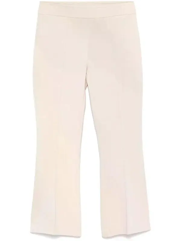 BLANCA VITA Flared Seamed Trousers