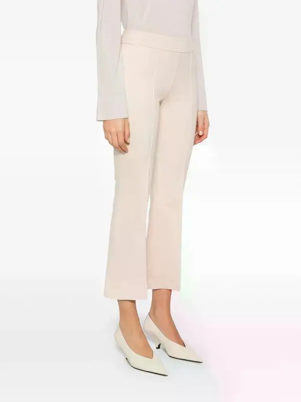 BLANCA VITA Flared Seamed Trousers