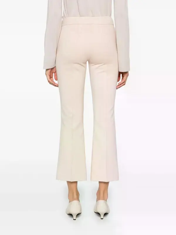 BLANCA VITA Flared Seamed Trousers