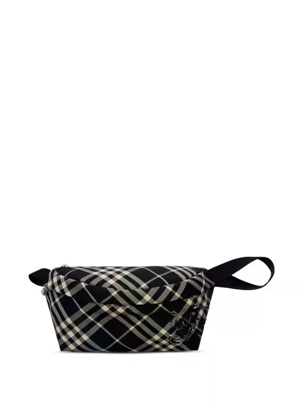 Burberry Vintage Check Belt Bag - Black