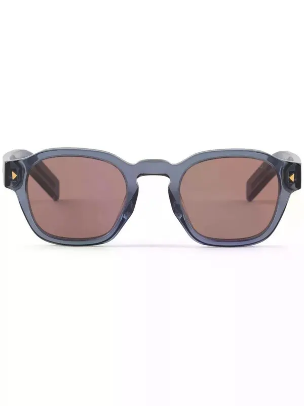 Prada Round Frame Sunglasses - Blue