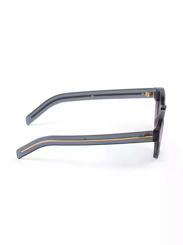 Prada Round Frame Sunglasses - Blue