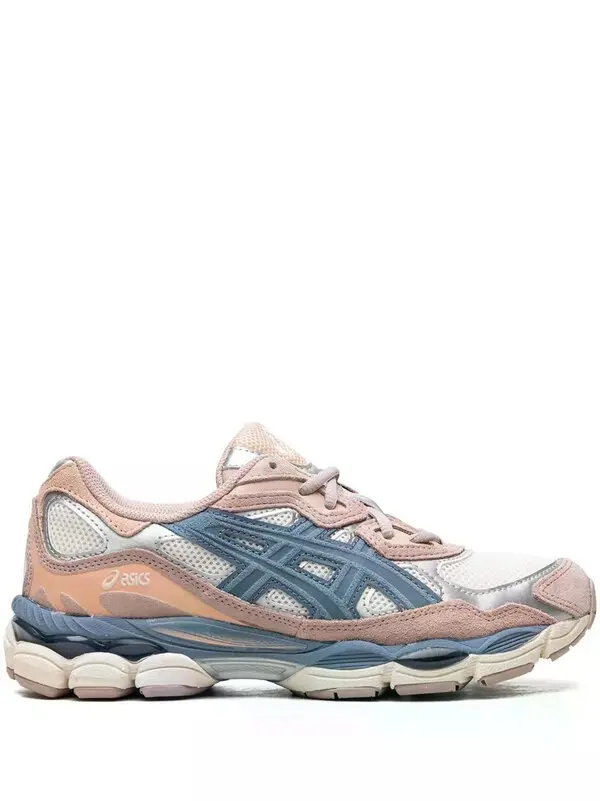 Asics Gel-nyc Mauve & Blue Sneakers - Neutrals