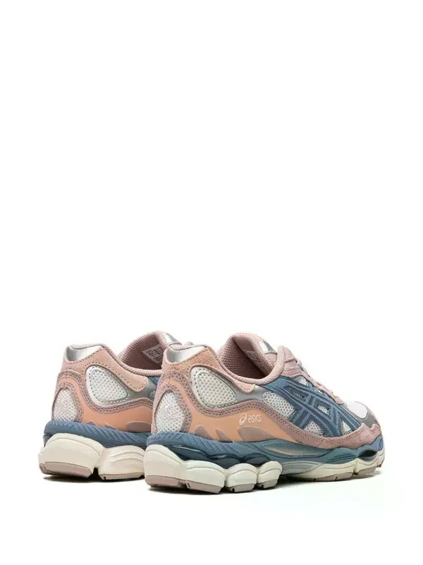 Asics Gel-nyc Mauve & Blue Sneakers - Neutrals