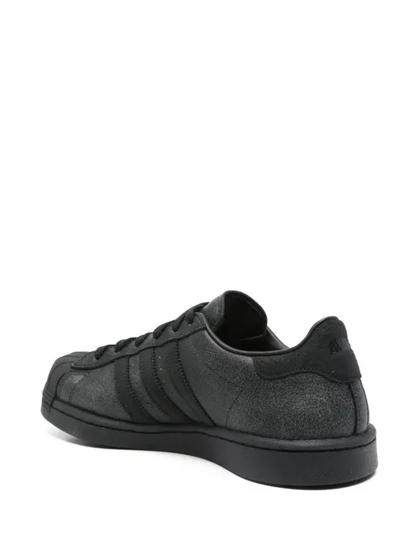 Adidas X Avavav Superstar Leather Sneakers - Black