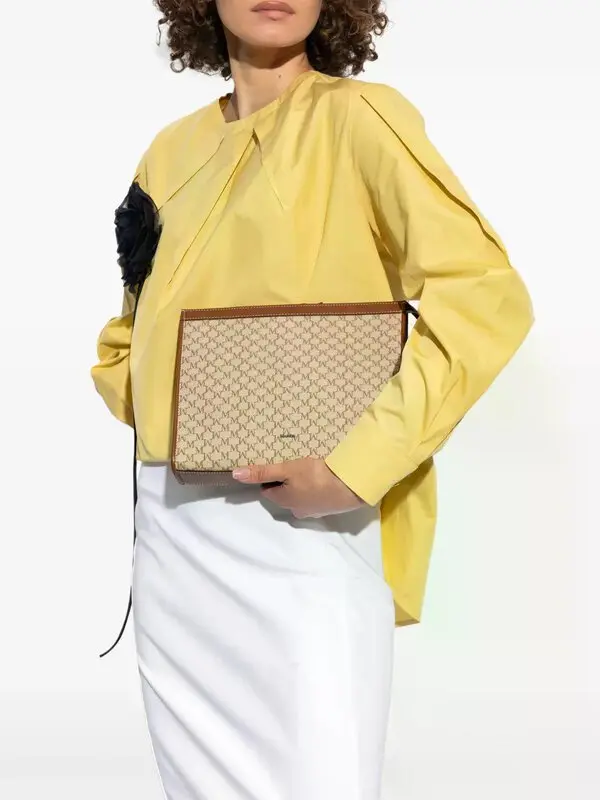 Max Mara Mmtroussem Clutch Bag - Neutrals