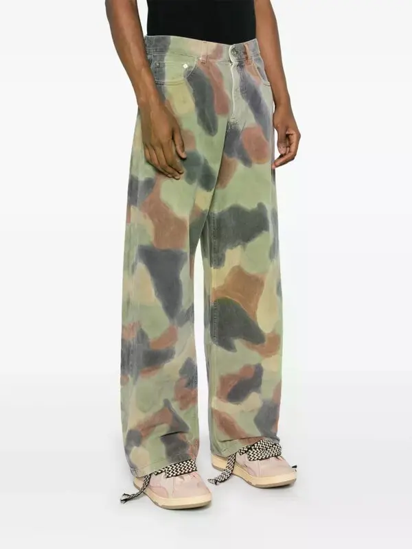 Palm Angels Mid-rise Loose-fit Jeans