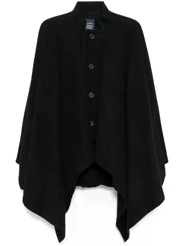 Yohji Yamamoto Button-up Cape