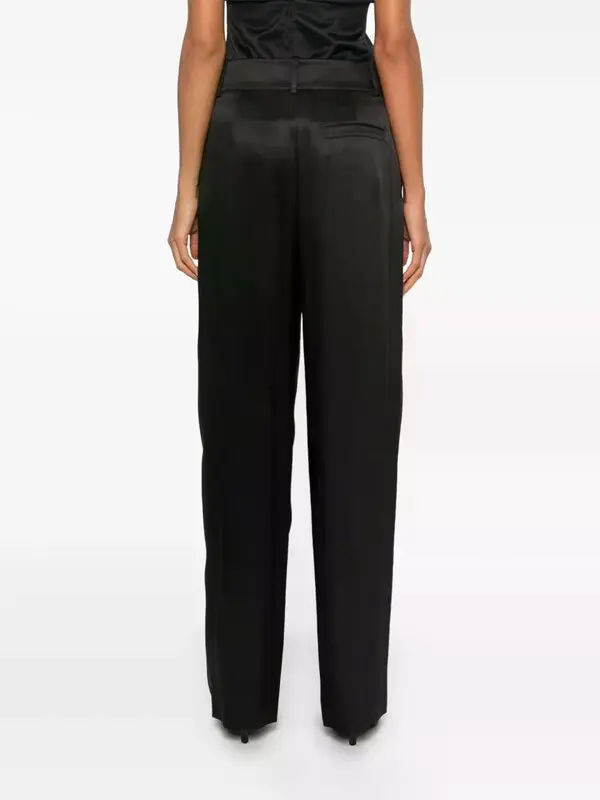 Giorgio Armani Silk Tailored Trousers