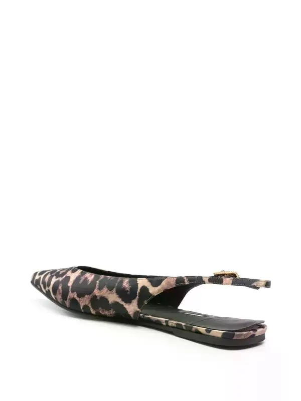 LE SILLA Leopard Print Ballet Flats