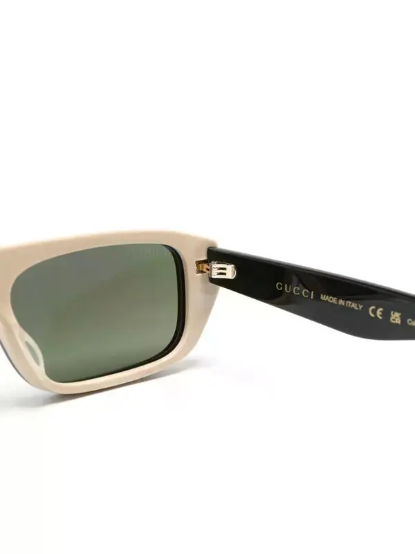 Gucci Rectangle-frame Sunglasses