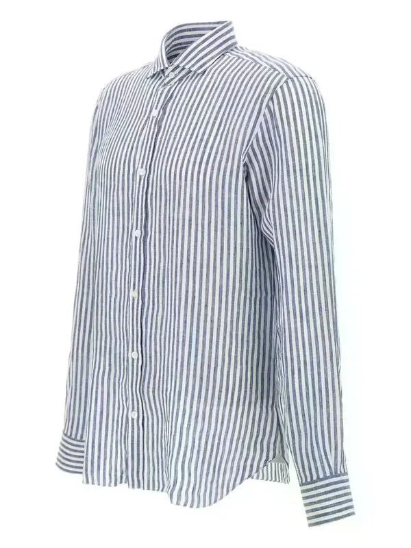 BARBA NAPOLI Striped Shirt