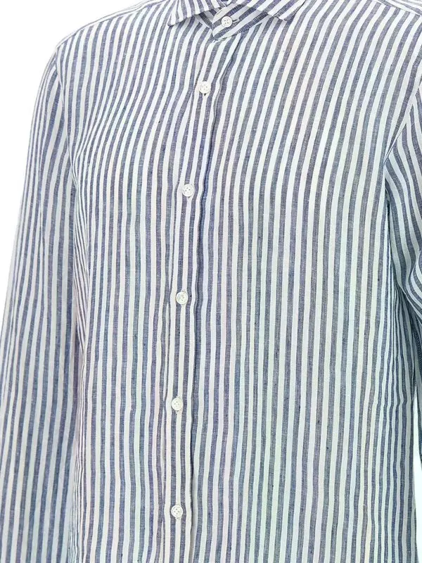 BARBA NAPOLI Striped Shirt