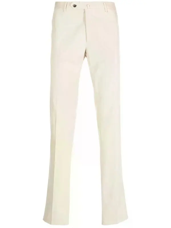 PT TORINO Straight-leg Chino Trousers - Neutrals