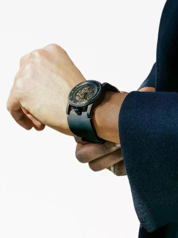 FOB PARIS Automatic Movement Watch - Black