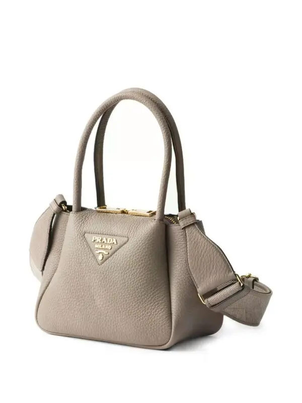 Prada Mini Leather Tote Bag