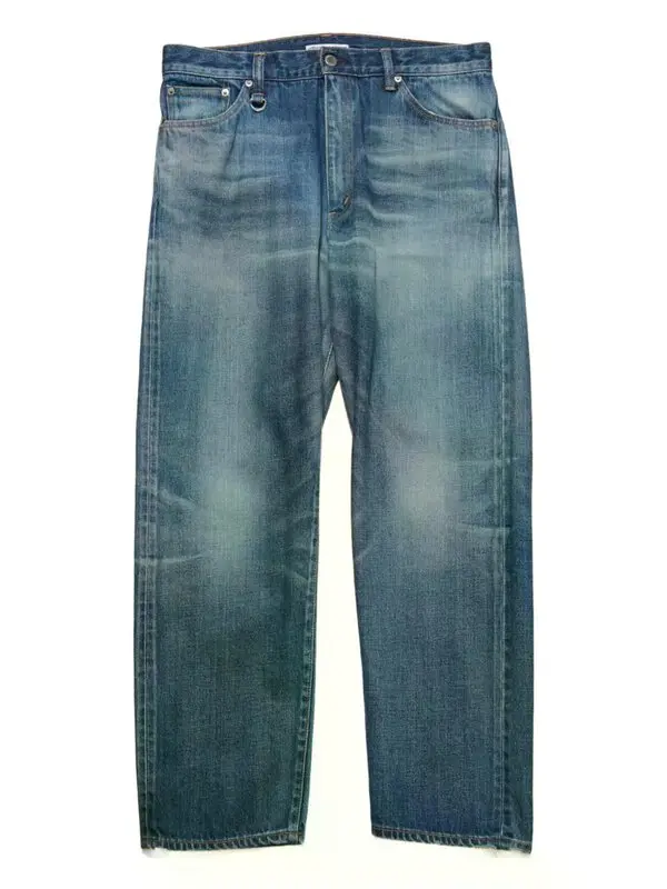SOPHNET. Faded Effect Jeans