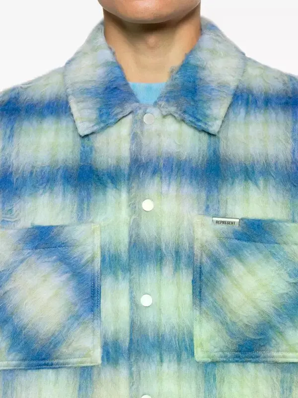 REPRESENT Checked Jacket