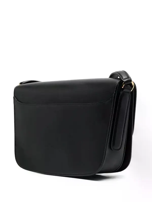 FERRAGAMO Gancini Leather Shoulder Bag