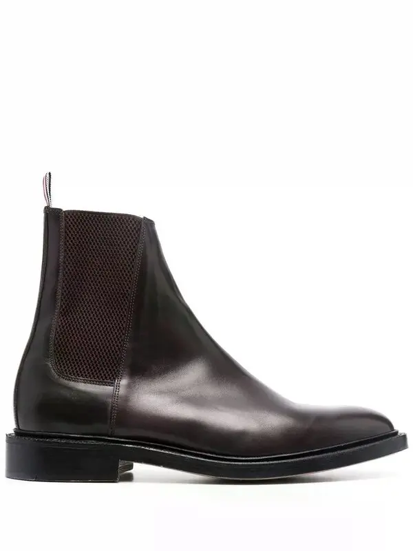 Thom Browne Leather Chelsea Boots