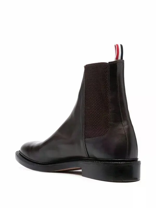 Thom Browne Leather Chelsea Boots