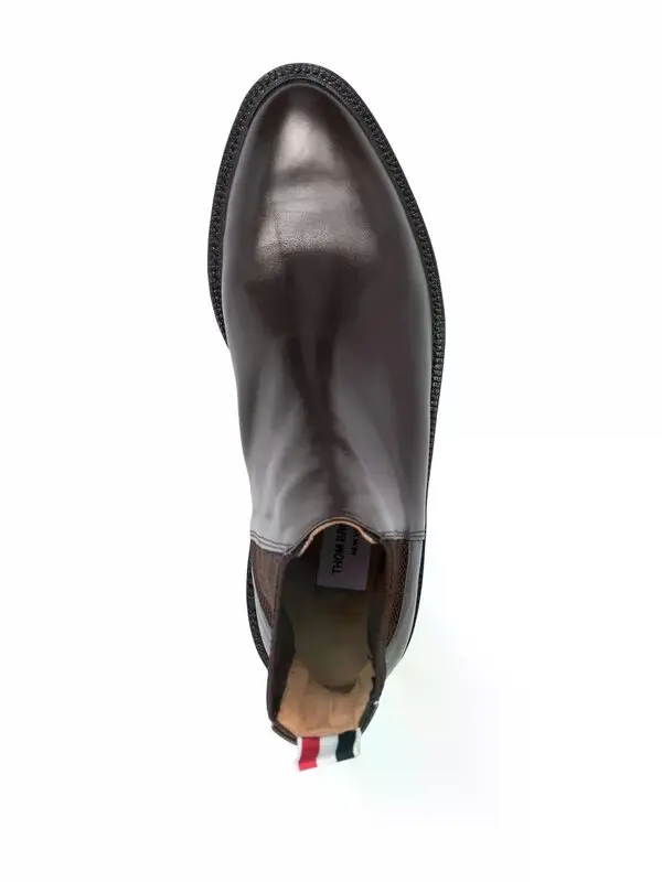 Thom Browne Leather Chelsea Boots