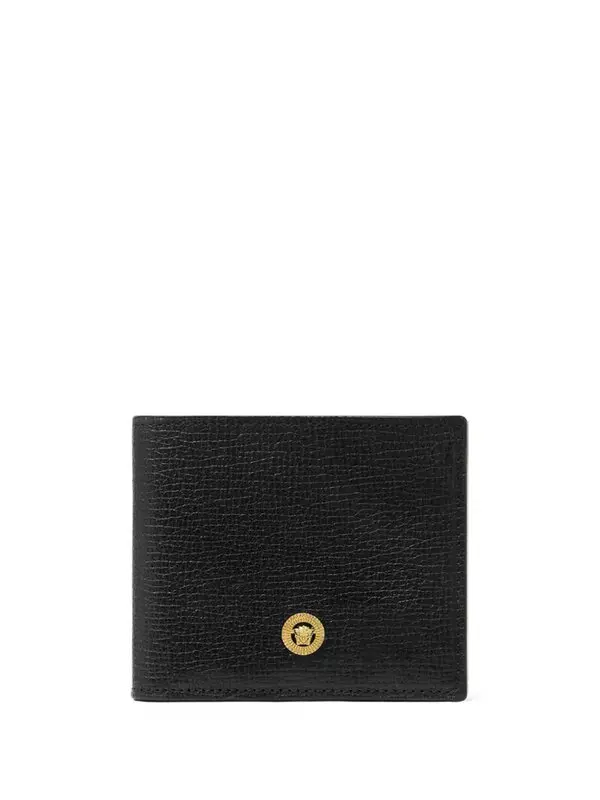 Versace Medusa Biggie Bi-fold Wallet - Black