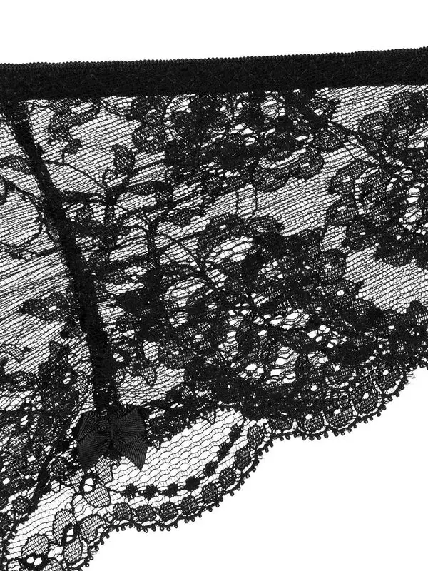 GILDA & PEARL Rita Lace-patterned Thong