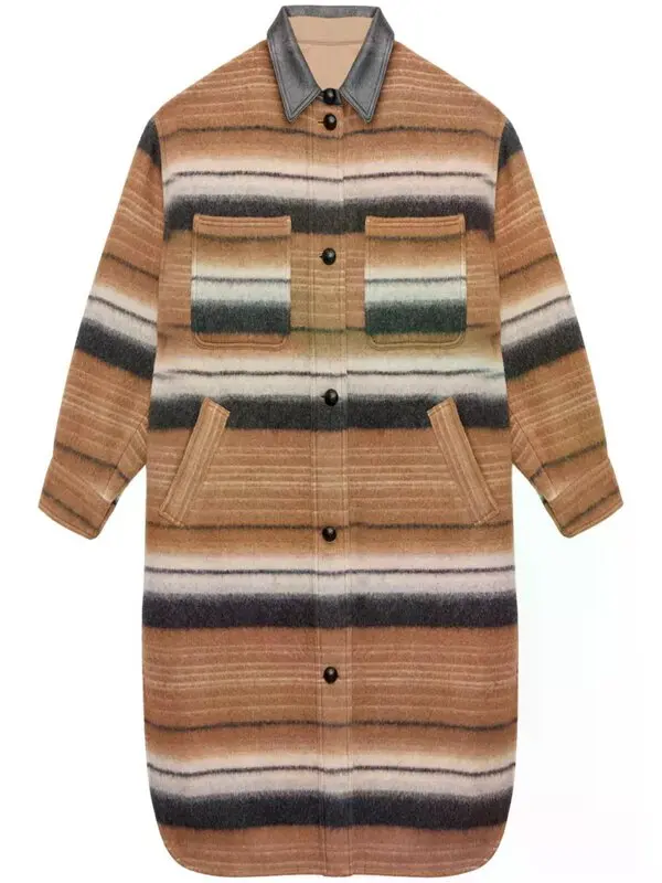 MARANT ETOILE Djila Wool-blend Coat