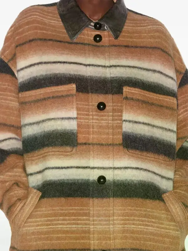 MARANT ETOILE Djila Wool-blend Coat