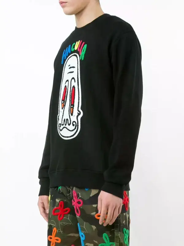 HACULLA. Graphic Print Cotton Sweatshirt