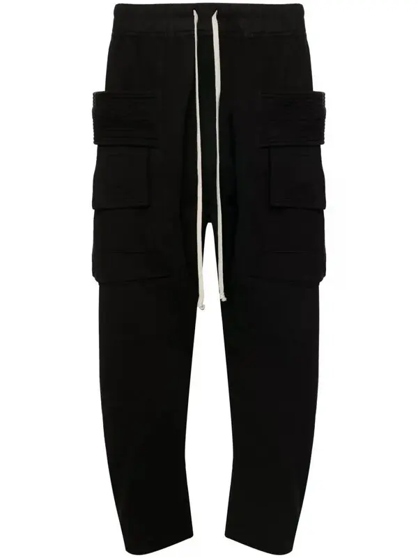 Rick Owens Creatch Cropped Cargo Trousers