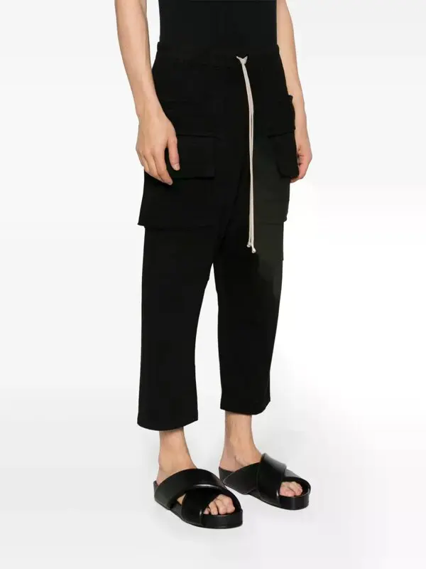 Rick Owens Creatch Cropped Cargo Trousers