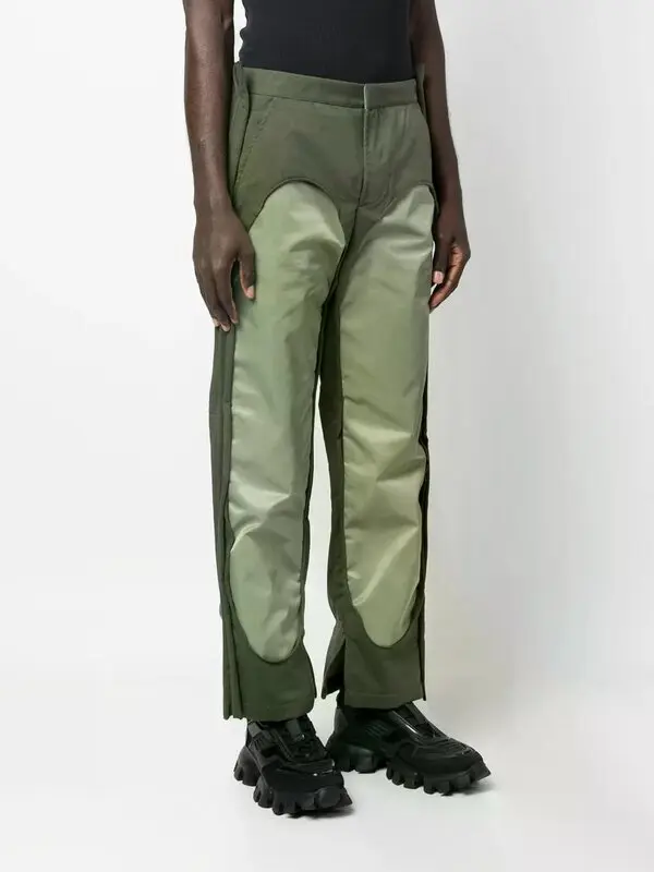 DIESEL® Contrast Wide-leg Trousers