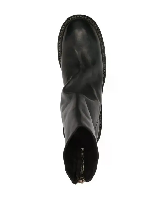 Guidi 45mm Leather Ankle Boots