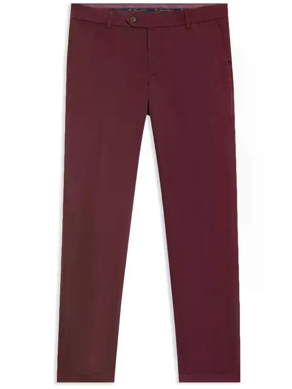 Brooks Brothers Pressed-crease Tape Trousers - Red