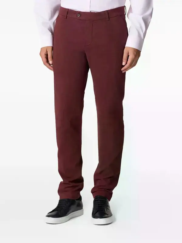 Brooks Brothers Pressed-crease Tape Trousers - Red