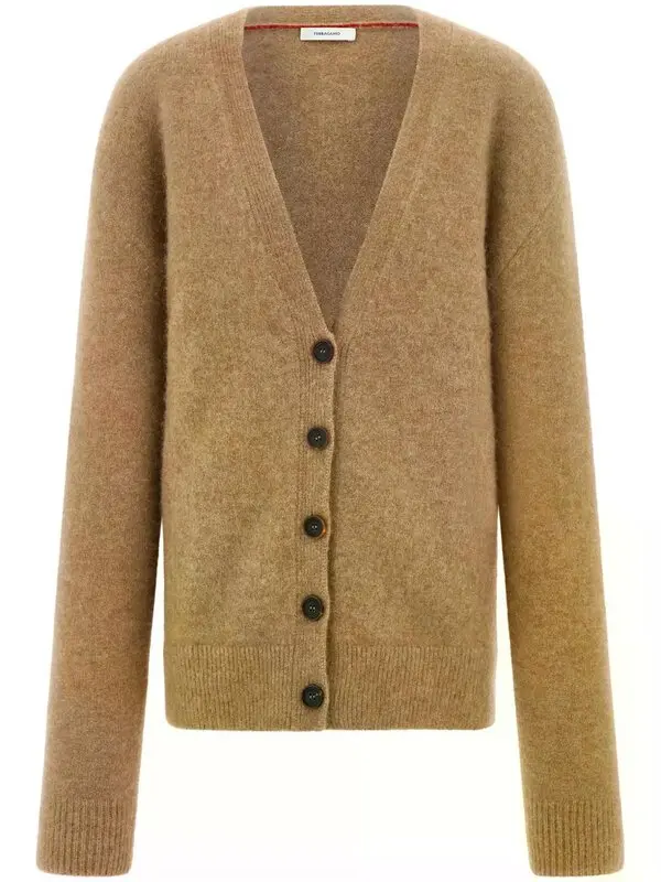 FERRAGAMO Cashmere-silk Cardigan